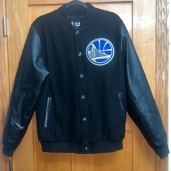 NBA | Jackets & Coats | Golden State Warriors Nba Mens Small Varsity ...